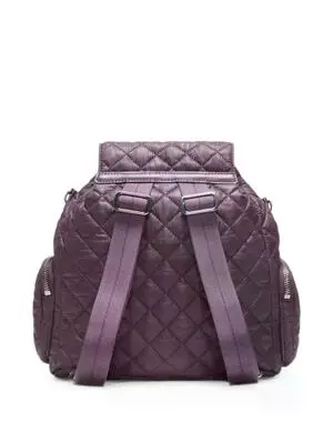 Mz Wallace Mini Crosby Quilted Backpack - Purple