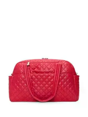Mz Wallace Jimmy Deluxe Quilted Duffel Bag