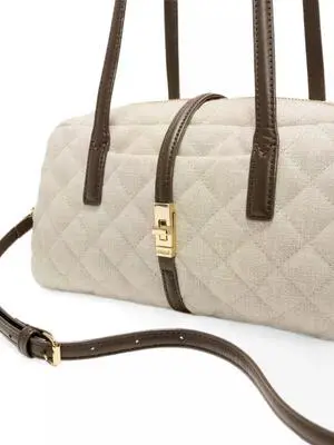 Mz Wallace Small Astor Quilted Tote Bag - Neutrals