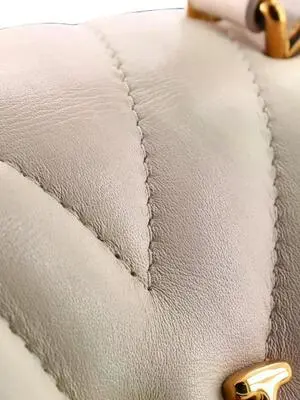 LOUIS VUITTON Quilted Leather Top Handle Satchel