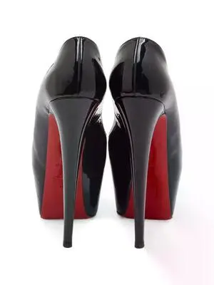CHRISTIAN LOUBOUTIN Daffodile Peep-toe Platform Pumps