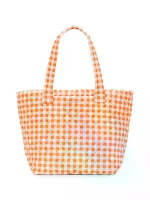 Mz Wallace Gingham Metro Deluxe Tote Bag
