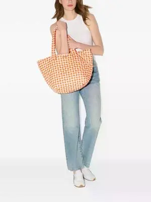 Mz Wallace Gingham Metro Deluxe Tote Bag