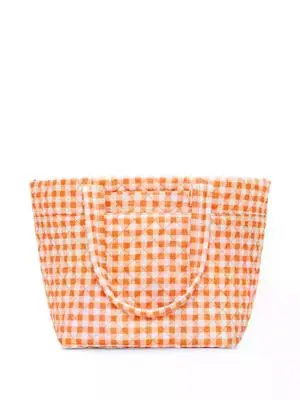 Mz Wallace Gingham Metro Deluxe Tote Bag