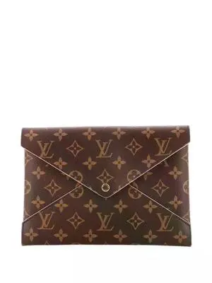 LOUIS VUITTON Kirigami Pochette Set Monogram Canvas Clutch Bag - Brown