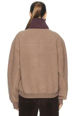 ENTIRE STUDIOS System Fleece Pullover Sweatshirt