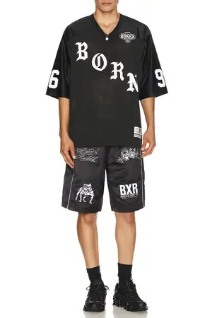 BORN X RAISED Paranoia Football Jersey