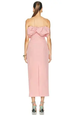 Magda Butrym Strapless Midi Dress