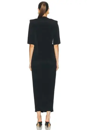Loulou De Saison Willa Gathered Midi Dress
