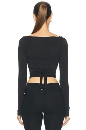 437 The Ballet Wrap Top