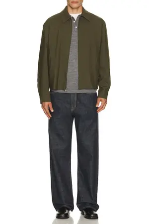 Simkhai Sidney Blouson Jacket In Olive