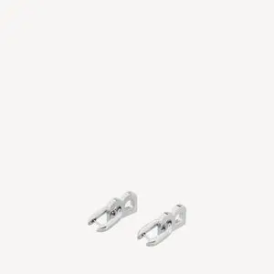 Balenciaga B Chain Xs Earrings - Silver