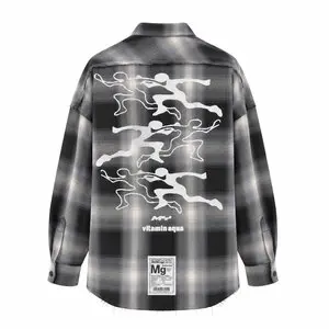MYSIMPLICATED Grey / Black / White Vitamin Aqua Mg Shirt In Grey