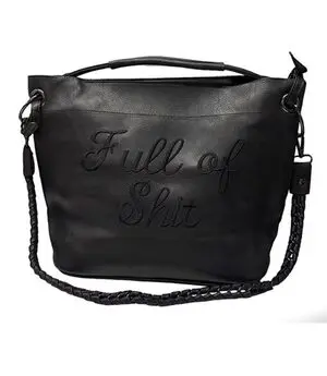 LILLY LOVES Vegan Leather Shoulder Bag