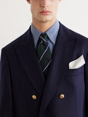 Dunhill Striped Silk Neck Ties