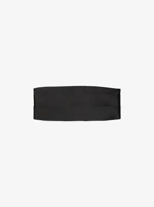 Michael Kors Silk-wool Satin Cummerbund