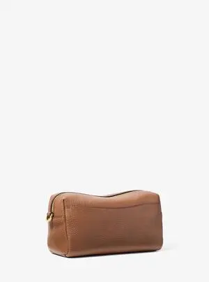 Michael Kors Bryant Small Pebbled Leather Crossbody Bag - Brown
