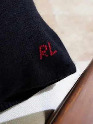 Ralph Lauren Martini Bear Cashmere-blend Cushion