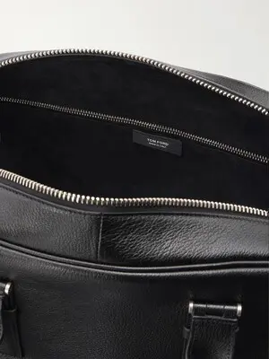 TOM FORD Full-grain Leather Weekend Bag