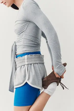 Daily Practice Surplice Wrap-front Top