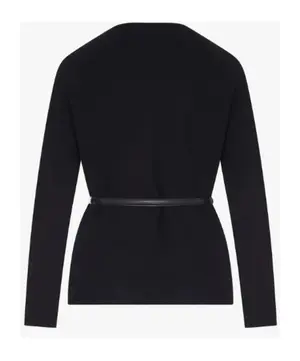 Max Mara Belted Wrap Cardigan