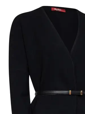 Max Mara Belted Wrap Cardigan
