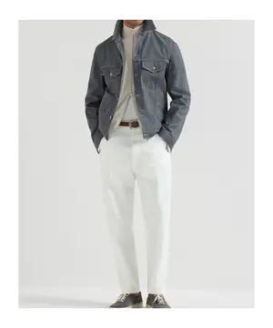 Brunello Cucinelli Cashmere Turtleneck Cardigan With Zipper