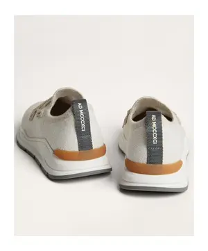 Brunello Cucinelli Knitted Stretch-cotton Sneakers - Panama