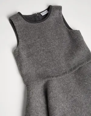 Brunello Cucinelli Skater Sleeveless Mini Dress