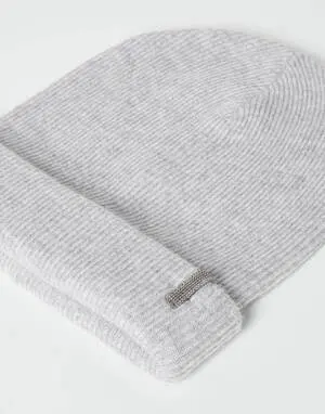 Brunello Cucinelli Cashmere Beanie - Pebble
