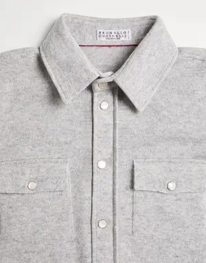 Brunello Cucinelli Pocket Knit Shirt