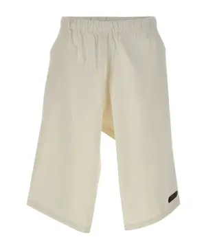 PDFCHANNEL Pdf Slouch Wide-leg Shorts - Sand