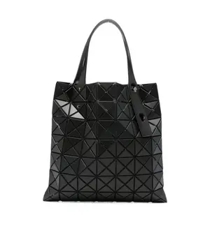 Issey Miyake Geometric-panelled Tote Bag - Black