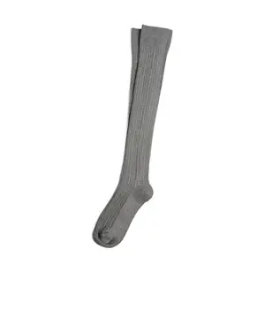 BRUNELLO CUCINELLI Lam Effect Knitted Socks