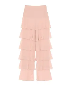 Valentino Garavani Tiered Wide-leg Pants - No