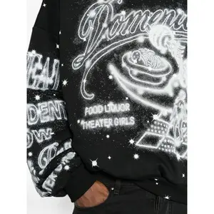 PDFCHANNEL Graphic-print Cotton Hoodie