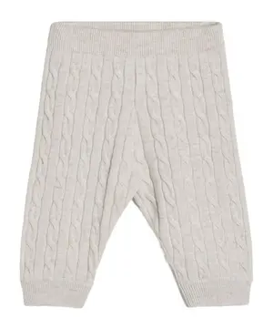 Brunello Cucinelli Cable-knit Trousers
