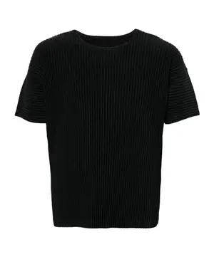 Issey Miyake Short-sleeved T-shirt - Black