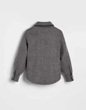 Brunello Cucinelli Pocket-detail Wool Over Shirt