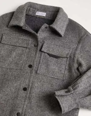 Brunello Cucinelli Pocket-detail Wool Over Shirt