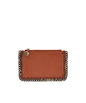 Stella McCartney Zippered Card Holder - Orange