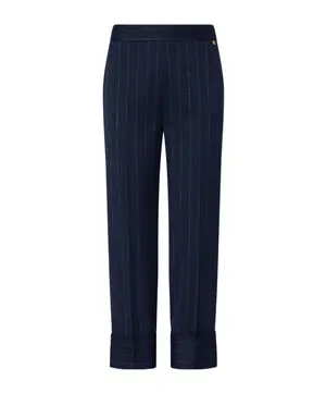 Liu Jo Pinstripe Cigarette Trousers