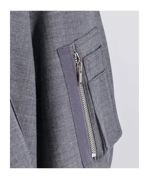 SEMICOUTURE Zip Pocket Bomber Jacket