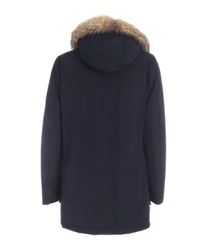 Woolrich Button-up Hooded Coat