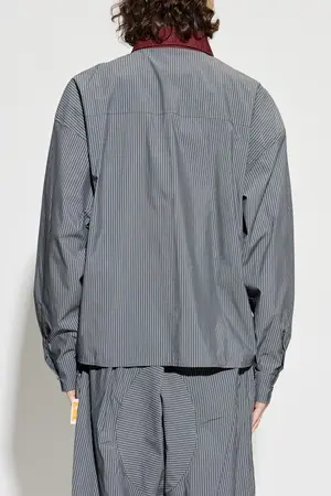 PDFCHANNEL Striped Embroidered Polo Shirt