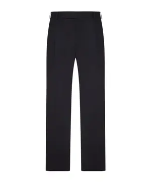 PT TORINO Casual Trousers With Belt Loops - Black