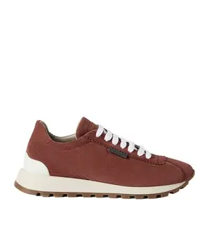 Brunello Cucinelli Suede Sneakers