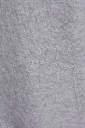 Brunello Cucinelli Cashmere Zip Up Hooded Jacket - Gray