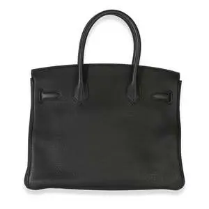 Hermès Togo Birkin Top Handle Bag - Black