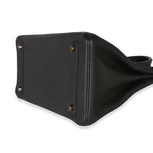 Hermès Togo Birkin Top Handle Bag - Black